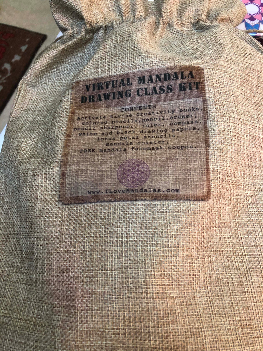 Mandala Drawing Kit – I Love Mandalas