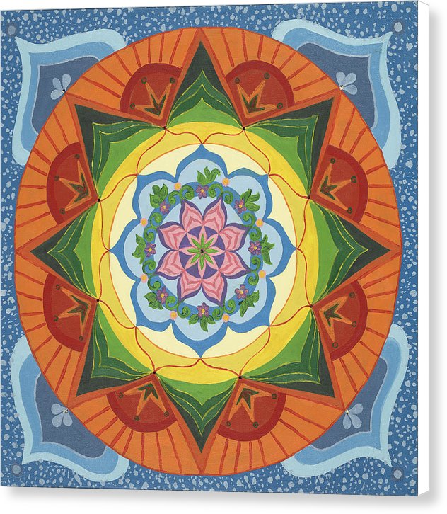 Ever Changing Always Changing - Canvas Print – I Love Mandalas